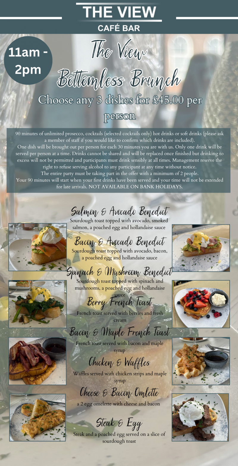 Bottomless Brunch – The View Cafe Bar