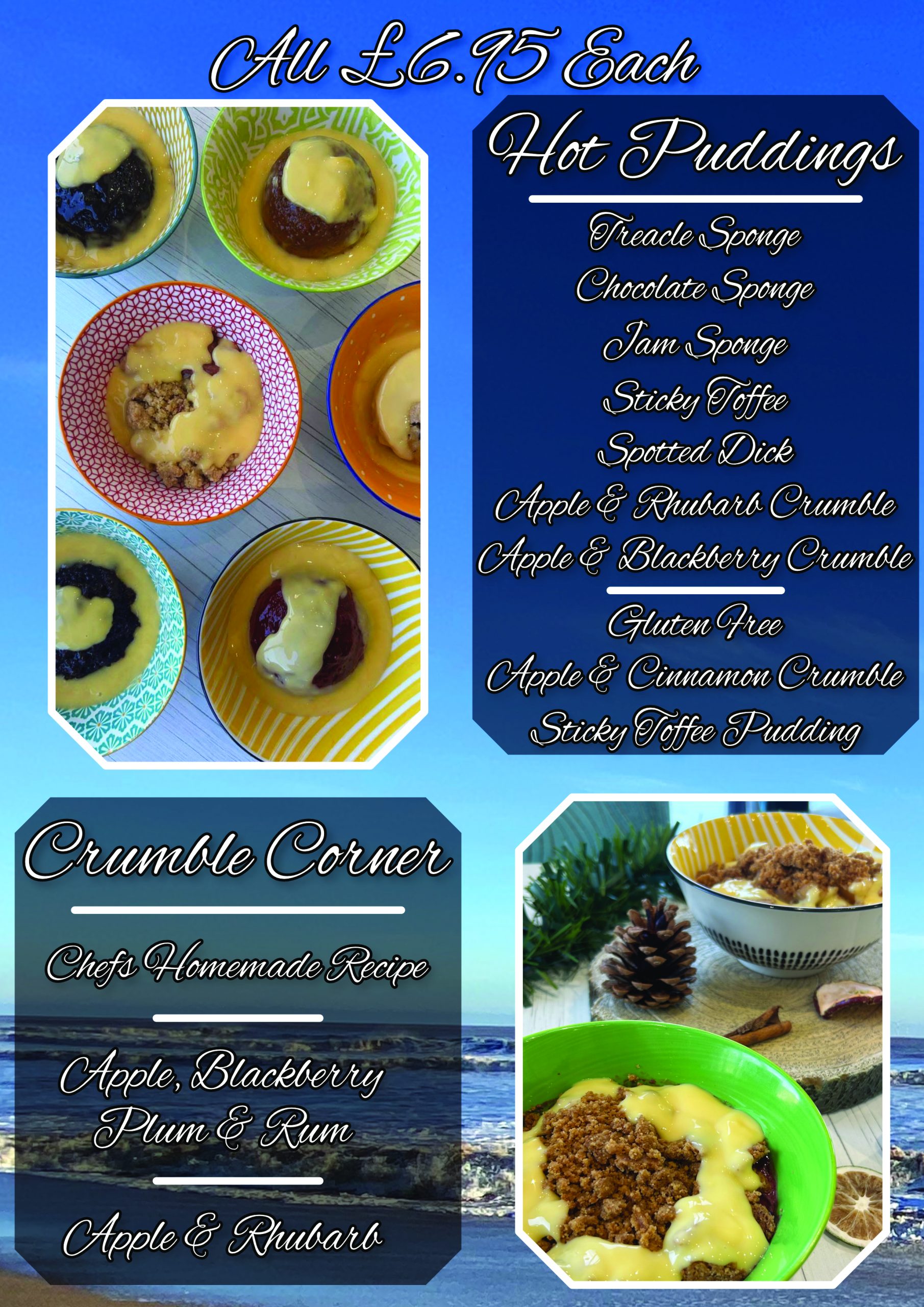 Main menu – The View Cafe Bar