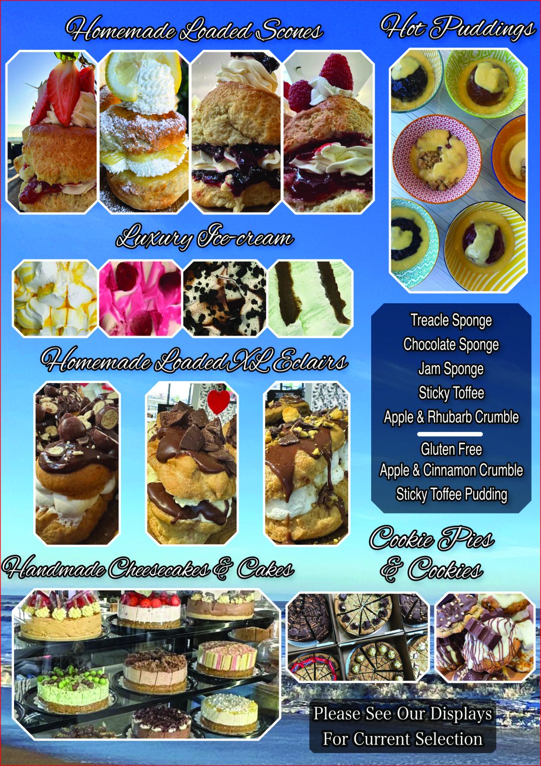 Main menu – The View Cafe Bar