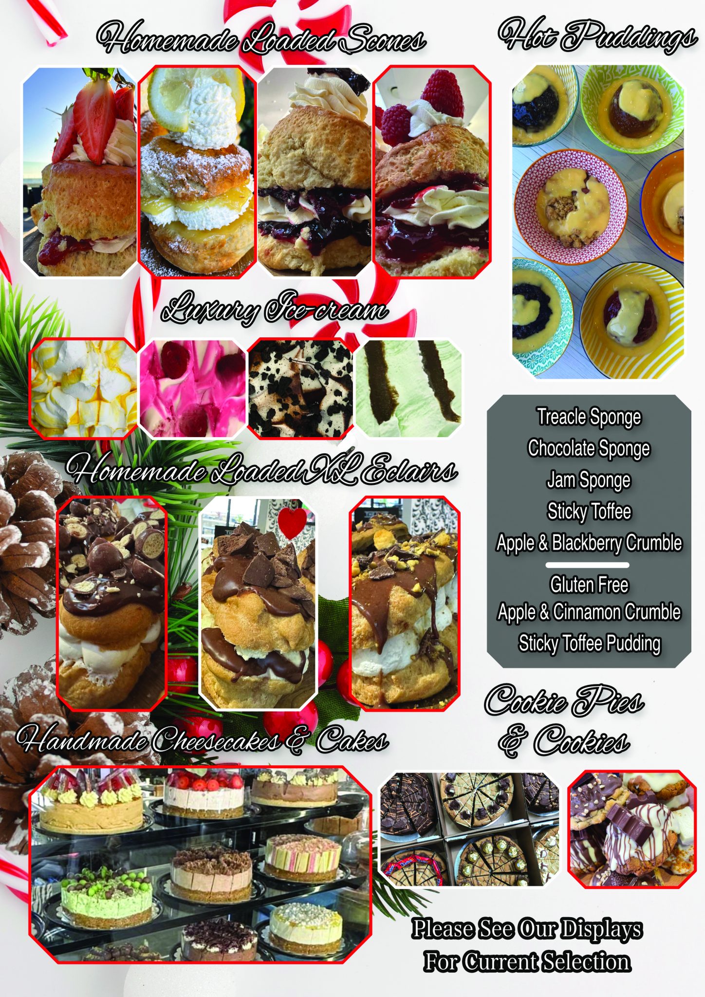 Main menu – The View Cafe Bar